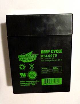 INTERSTATE DSL0975 Cycle Lead Acid Battery 656489339621