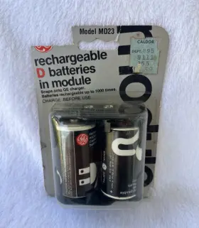 RECHARGEABLE BATTERIES IN MODULE MD23 Ge Up Times